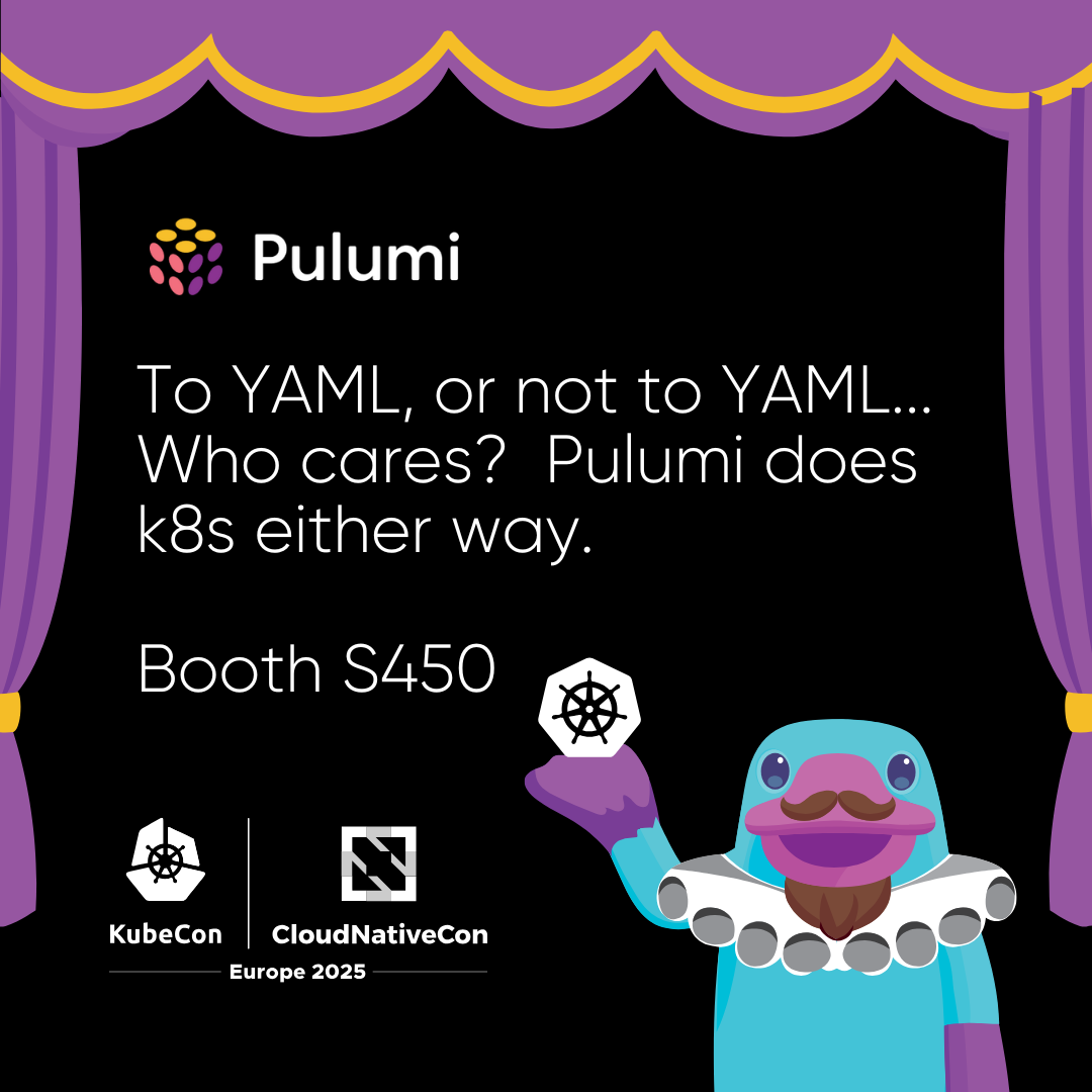 KubeCon Europe 2025 | Pulumi